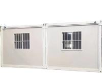 China Fast Installation Steel Container House Home With Aluminum Window Steel Structure for sale