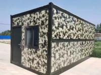 China Fast Installation Steel Container House Home With Aluminum Window Steel Structure for sale