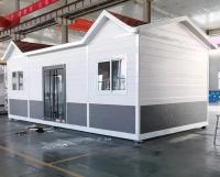 China Steel Luxury Container House 20ft 40ft Prefab Modular Homes Expandable for sale