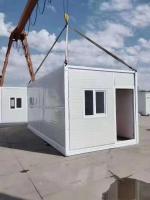 China Fast Installation Steel Container House Home With Aluminum Window Steel Structure for sale