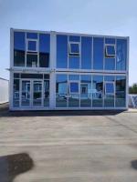 China Portable Office Container 20ft Or 40ft Modular Container Mobile Office Structure for sale