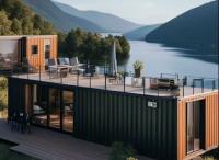 China 20ft 40ft Expandable Prefabricated Homestay Hotel With Garden Bedroom Cotainer for sale