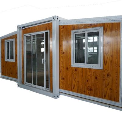 China Galvanized Light Steel Frame 20ft Expandable Modular Homes With PVC Sliding Window for sale