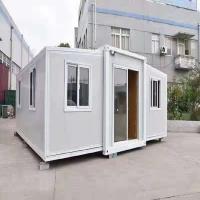 China Galvanized Light Steel Frame 20ft Expandable Modular Homes With PVC Sliding Window for sale