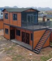 China Custom Mobile Living Workshop Container House With Homestay Hotel Garden for sale
