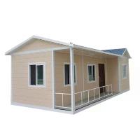 China Customized Pre Fab Tiny House Home With Galvanized Steel Frame for sale