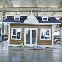 China Customized Pre Fab Tiny House Home With Galvanized Steel Frame for sale