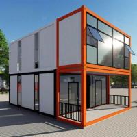 China 18mm MGO Board Prefab Container House Solution With Online Support for sale