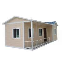 China Galvanized Steel Frame Prefab Tiny House On Wheels For Space-Saving Solution for sale