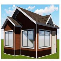 China Galvanized Steel Frame Prefab Tiny House On Wheels For Space-Saving Solution for sale