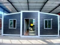 China Customized Color Double Tempered Glass Window Warehouse Prefabricated Modular for sale