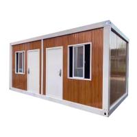 China PVC Sliding Window Galvanized Steel Frame Prefab Container Homes for sale