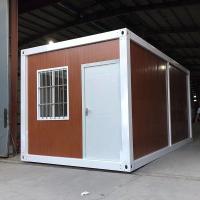China PVC Sliding Window Galvanized Steel Frame Prefab Container Homes for sale