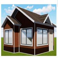 China Foldable Tiny House On Wheels Trailer With 18mm MgO Board Floor PVC Sliding Window for sale