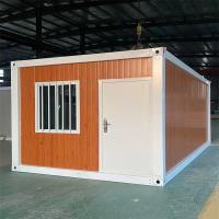China PVC Sliding Window Galvanized Steel Frame Prefab Container Homes for sale