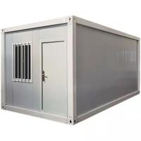 China Galvanized Steel Frame Prefab Container Home With Weather Resistant Materials for sale