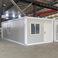 China Galvanized Steel Frame Prefab Container Home With Weather Resistant Materials for sale