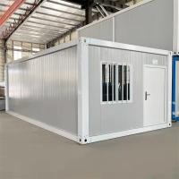 China Galvanized Steel Frame Prefab Container Home With Weather Resistant Materials for sale