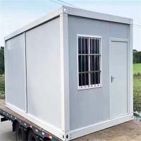 China Galvanized Steel Frame Prefab Container Home With Weather Resistant Materials for sale