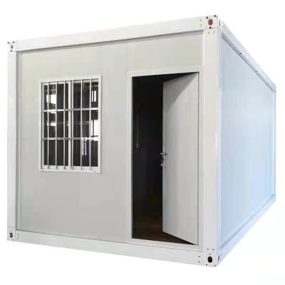 China Hotel Prefab Flat Pack Container House With PVC Sliding Window Simplicity Design for sale