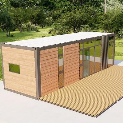 China Galvanized Steel Frame Flat Pack Container Modular Office Building 2022 House from Shandong for sale