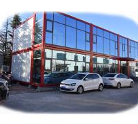 China 20ft Or 40ft Office Building Prefab Modular Homes Container House Flat Pack for sale
