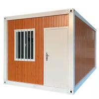 China Hotel Flat Pack Container House with PVC Sliding Window Manufactured for sale