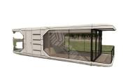China Outdoor Prefab Space Capsule House With Advantage Of Fast Installation for sale