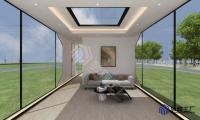 China Outdoor Prefab Space Capsule House With Advantage Of Fast Installation for sale