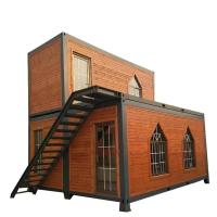 China Prefab Modular Container House with 18mm MGO Board Floor and Galvanized Steel Frame for sale