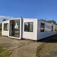 China 20ft or 40ft Steel Structue Frames Expandable Container House for Foldable Resort Home for sale