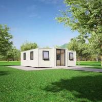 China 20ft or 40ft Steel Structue Frames Expandable Container House for Foldable Resort Home for sale