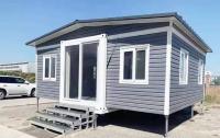 China 20ft or 40ft Steel Structue Frames Expandable Container House for Foldable Resort Home for sale