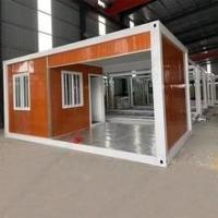 China Fast Build Sandwich Panel Prefab Living Container Tiny House for Modern Design Living for sale