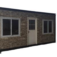 China Easy Assemble Lowes Prefab Home Kits House IBOXB Prefabricated Homes PVC Sliding Window for sale