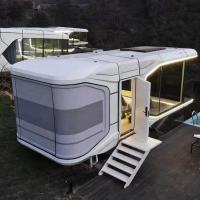 China Portable Camping Capsule Villas Maison Prefabriquee Casas Prefabricadas for sale