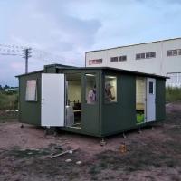 China Aluminum Window Portable Container House for Homestay Hotel Garden Bedroom and Fast Build for sale
