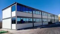 China Modular Multi-Function 40FT Flat Pack Shipping Container Villa House for Office Needs for sale