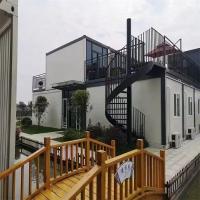 China Modular Multi-Function 40FT Flat Pack Shipping Container Villa House for Office Needs for sale