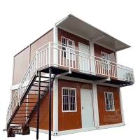 China 2022 Design Modern Style Detachable Fast Assembly Flat Pack Container House with Steel for sale