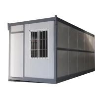 China Waterproof Sandwich Panel Prefab Modular Mobile Living Container House Customized Color for sale