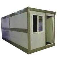 China Waterproof Sandwich Panel Prefab Modular Mobile Living Container House Customized Color for sale