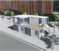 China Home Office Technology Container House With Steel Structure Frame Welded for sale