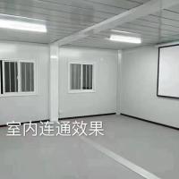 China Galvanized Steel Frame Luxury Flat Pack Container House for Residential Living for sale