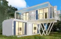 China Steel Luxury Container House Customized Size For Multifunctional Apple Warehouse for sale