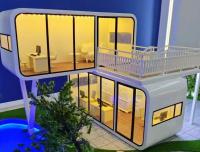China Steel Luxury Container House Customized Size For Multifunctional Apple Warehouse for sale