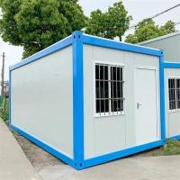 China 20ft Foldable Container Homes House Outdoor Prefabricated Sheds Storage for Versatile for sale
