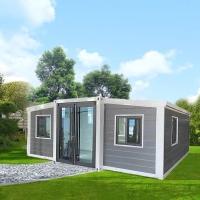 China Prefabricated Expandable Container House Eco-Friendly Living Solution for sale