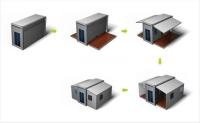 China Modern Expandable Container House for Office Building Customized 20ft or 40ft for sale