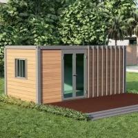 China Luxury Office Building Recyclable Prefab Container House For Family Living for sale
